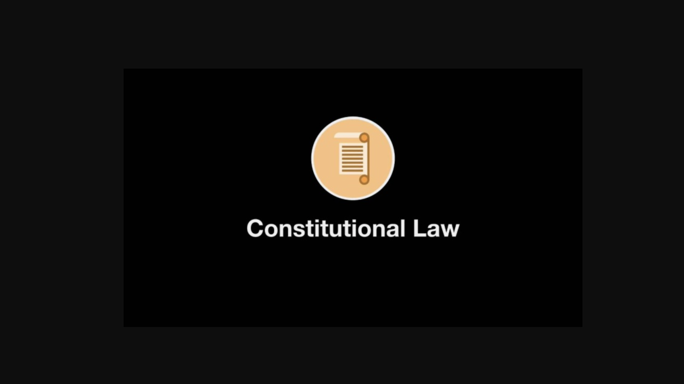 Why Every Constitutional Law Course Student Needs a Writing System